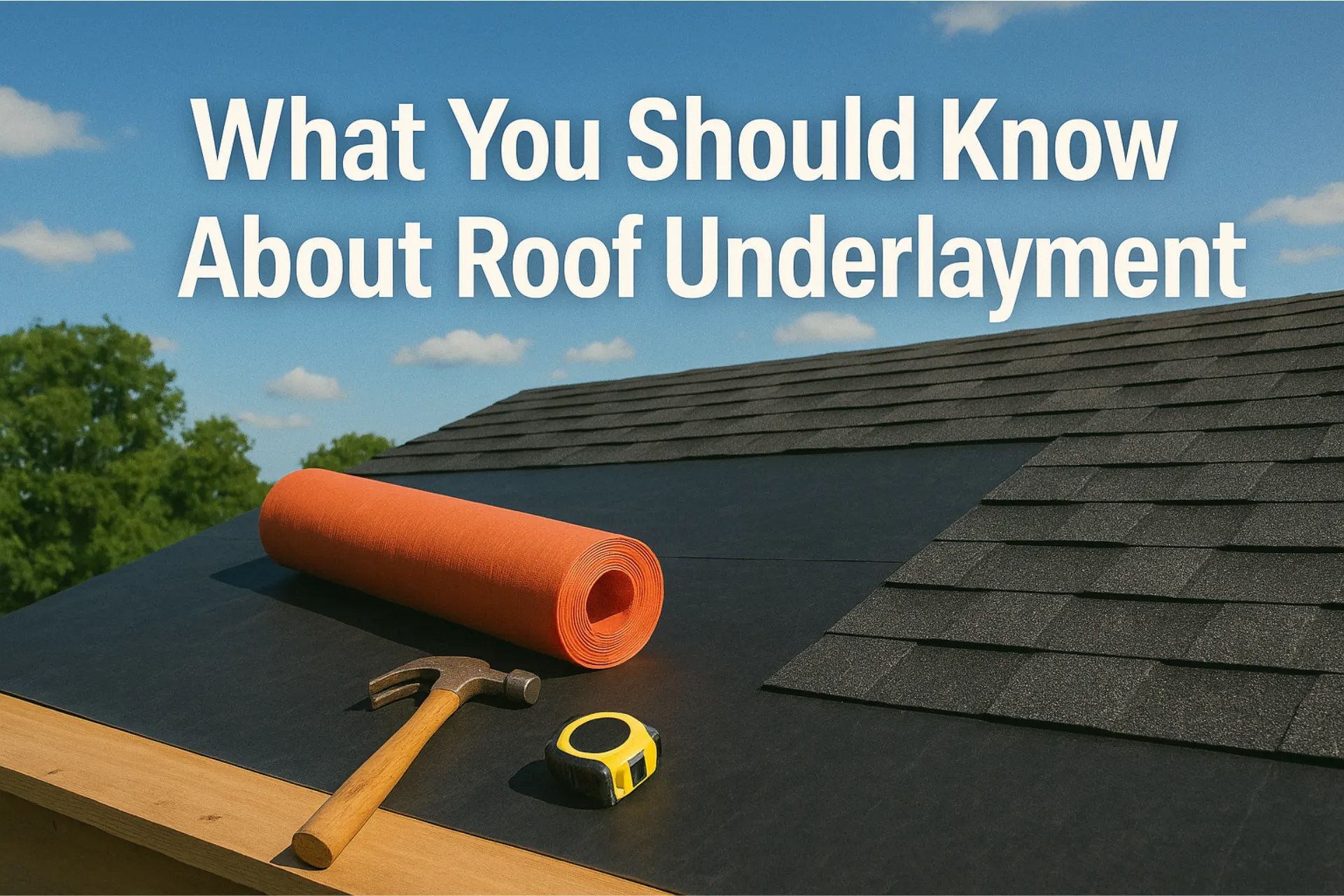What You Should Know About Roof Underlayment | Best Roofing Guide ...